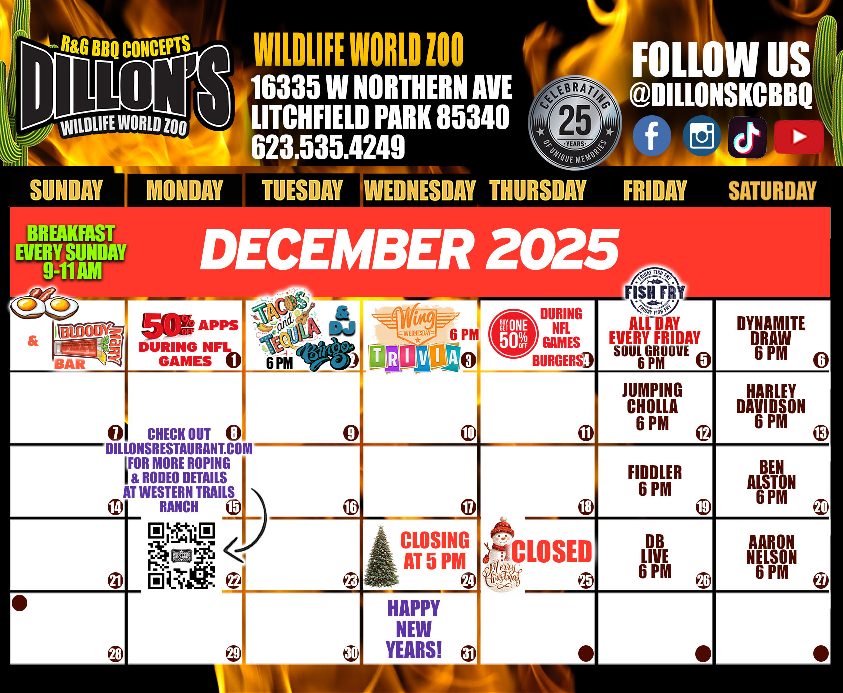 Wildlife World Zoo | Dillon’s BBQ